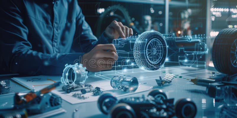 Smart Mechanic or Technician Design Vehicle Part by Using Technology ...