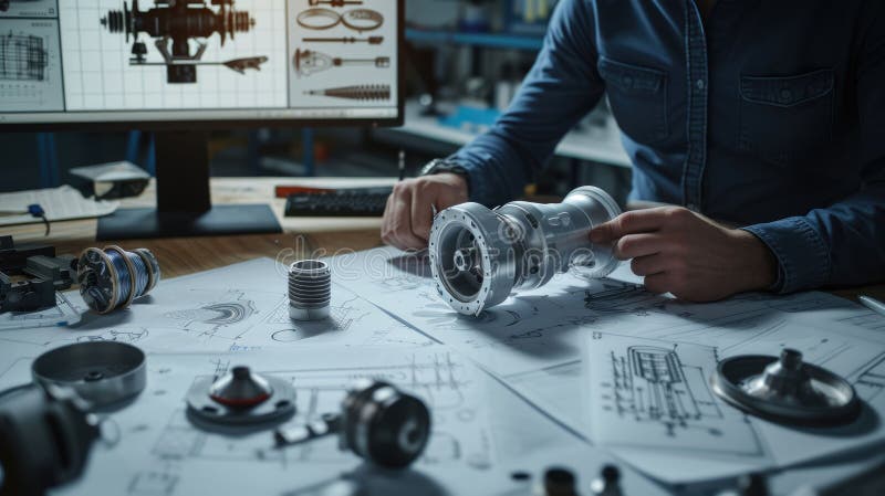 Smart Mechanic or Technician Design Vehicle Part by Using Technology ...