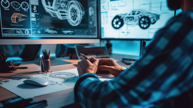 Smart Mechanic or Technician Design Vehicle Part by Using Technology ...