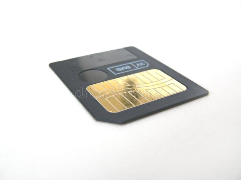 Smart media stock image. Image of plastic, microchip, card - 67073