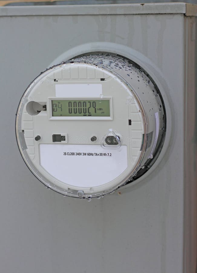 Smart Meter stock photo. Image of exterior, electric - 28424830