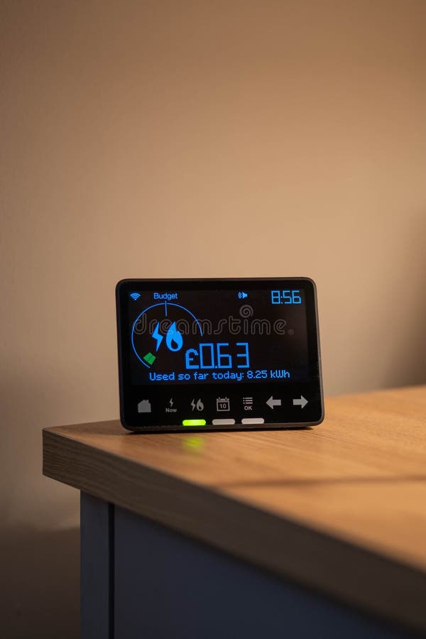 Home Smart Meter stock image. Image of gauge, bill, electrical - 146812257