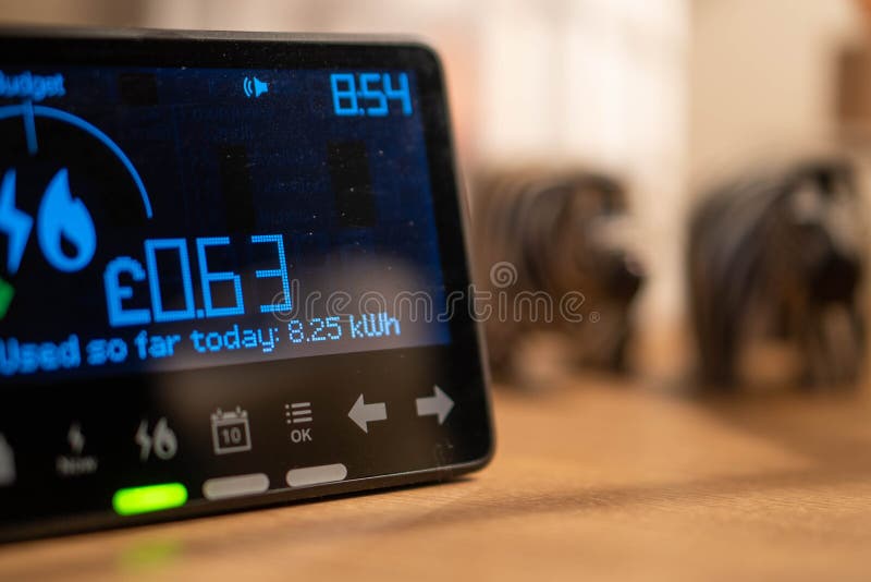 Smart Meter stock photo. Image of close, gray, contemporary - 39640062