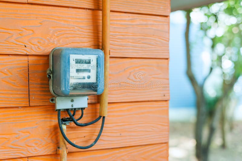 An Smart Meter in Soft Light Stock Photo - Image of meter, control ...