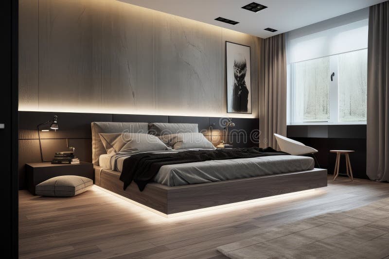 Smart Modern Bedroom is a Technologically Advanced and Stylish Space ...