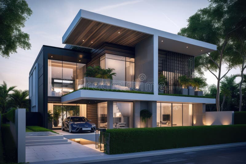Smart Modern Home is a Masterpiece of Innovation, Featuring the Latest ...