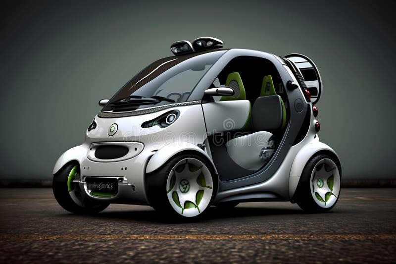 Modern Mini Electric Car Stock Illustrations – 855 Modern Mini Electric ...