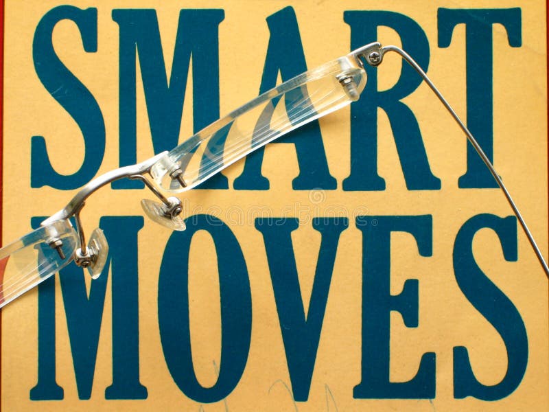 Smart Moves stock image. Image of vision, decision, spectacles - 346215