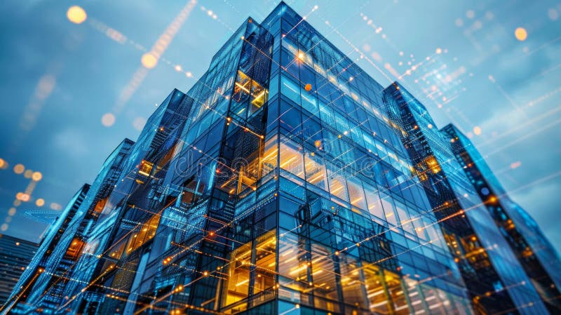 Smart Office Architecture, a Cutting-edge Office Tower Showcasing ...