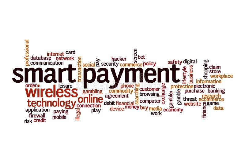 Smart Payment infographic. stock vector. Illustration of customer ...