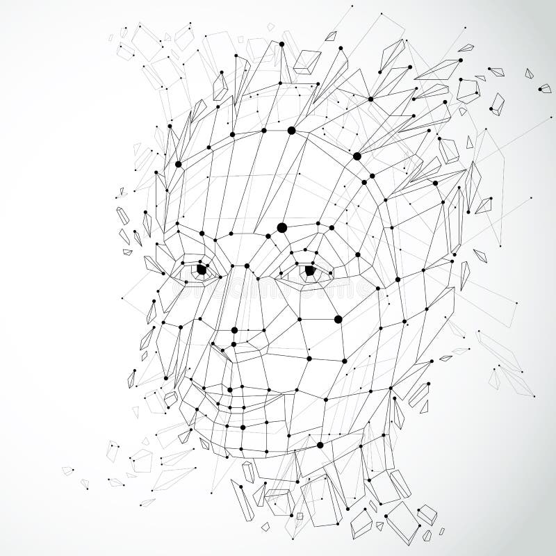 Smart Person and Mind Concept, Human Head Exploding and Breaks I Stock Vector - Illustration of ...