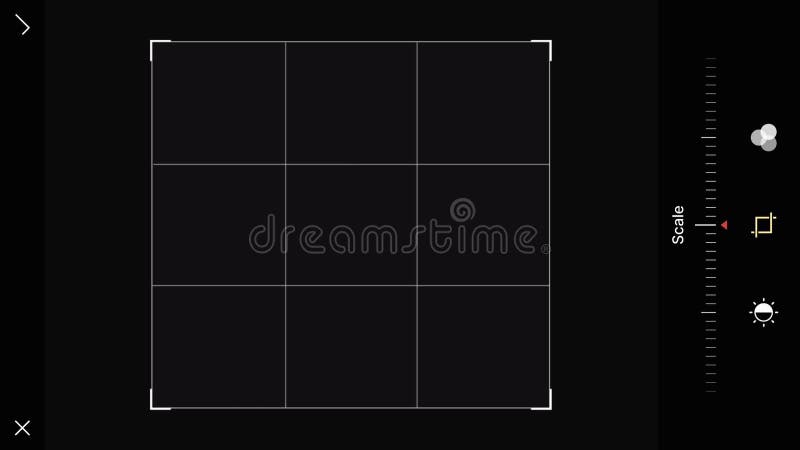 Smart Phone Camera Display Recording Screen with Focus Selection ...