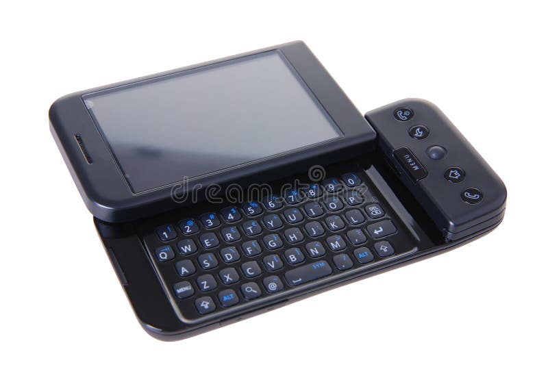 Glowing Mobile Phone stock photo. Image of buttons, conversation - 15472