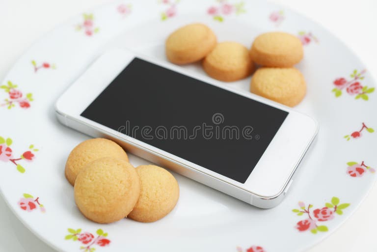 A smart phone stock photo. Image of closeup, cell, cooky - 110275712