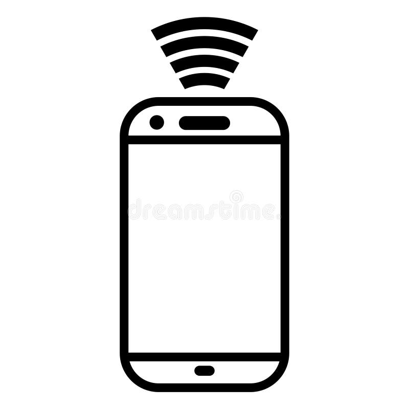 Smartphone app icon stock vector. Illustration of pictogram - 185004645
