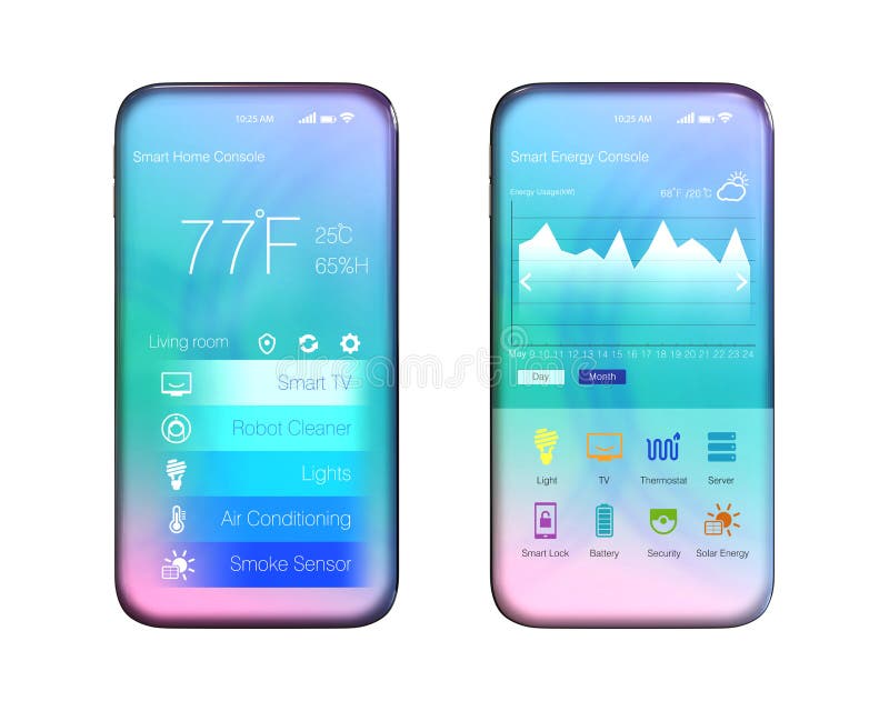 Display Design Creations on the Table Stock Vector - Illustration of ...