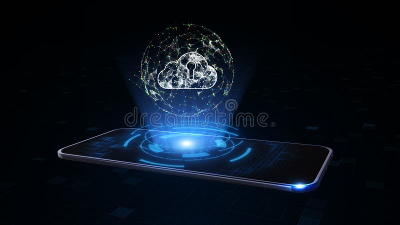 Smart Phone of 5g High-speed Internet of Things IOT Concept Stock ...