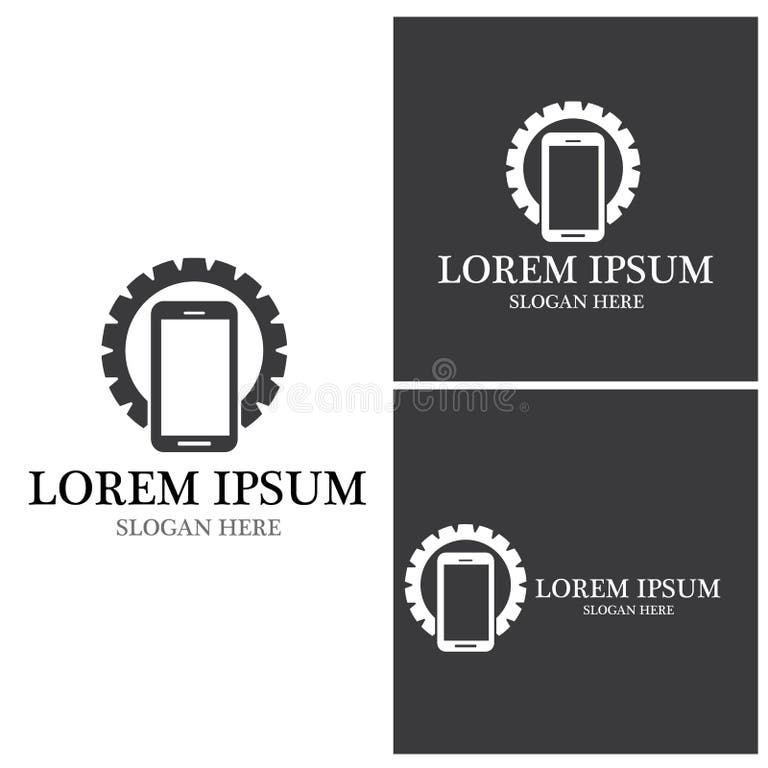 Smart Phone Gadget Logo Vector Template Stock Illustration ...