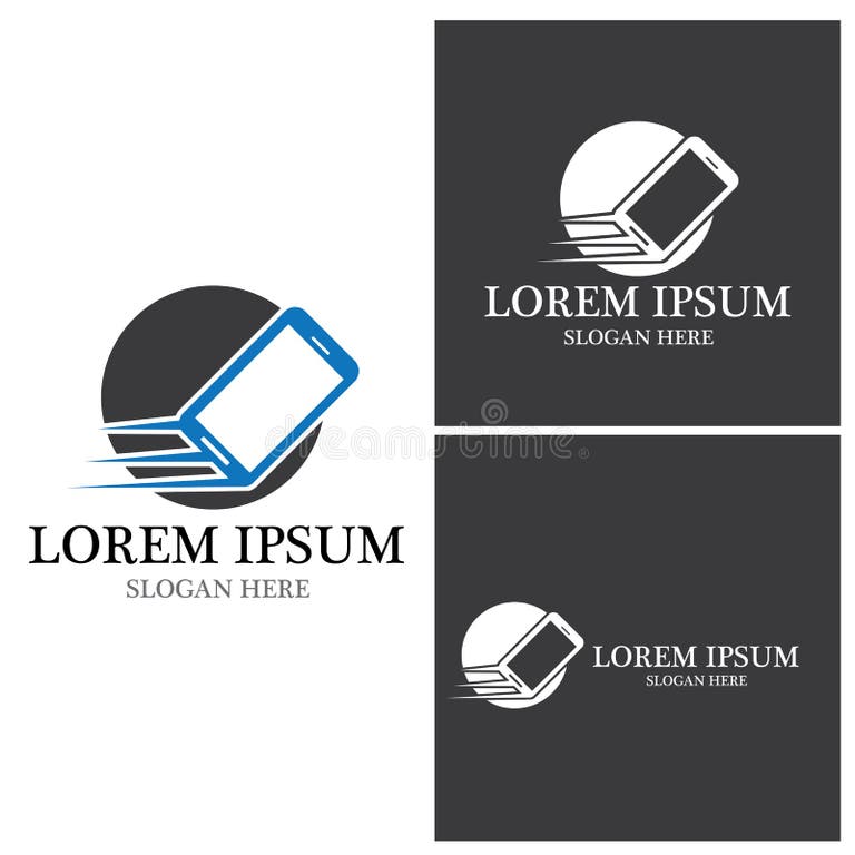 Smart Phone Gadget Logo Vector Template Stock Illustration ...