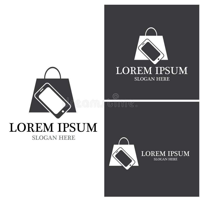 Smart Phone Gadget Logo Vector Template Stock Vector - Illustration of ...