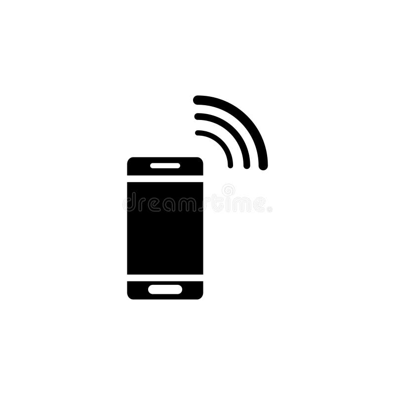 Smart Phone Icon Flat Vector Template Design Trendy Stock Vector ...
