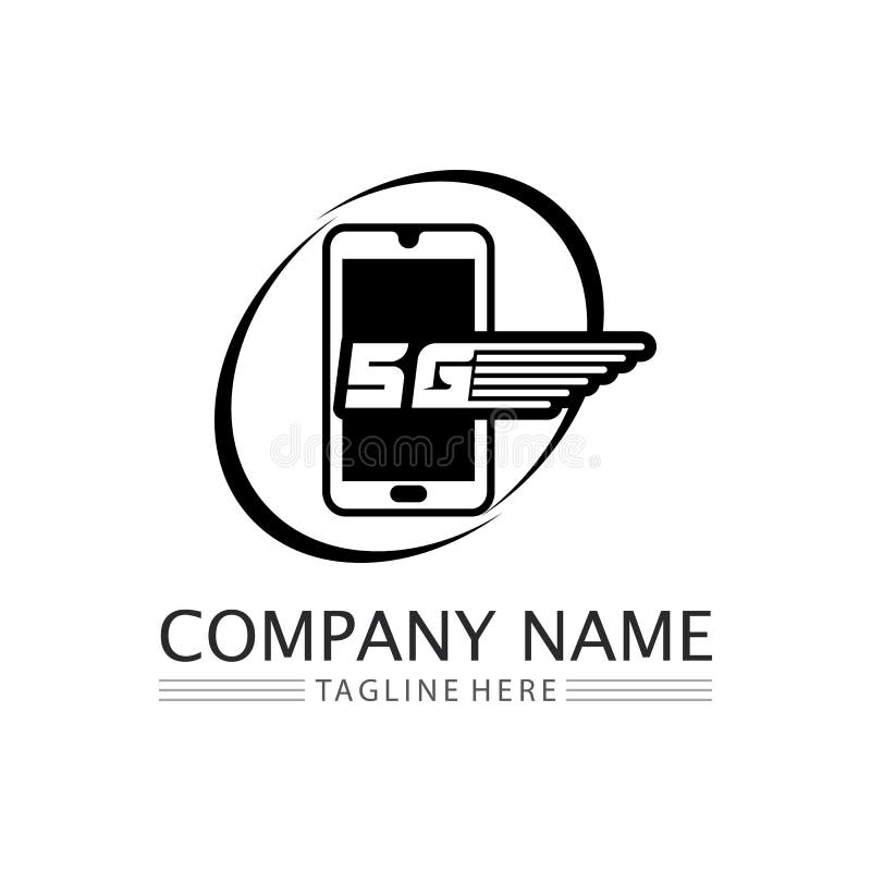 Smart Phone Icon Logo Design and Vector Illustration Stock Illustration ...