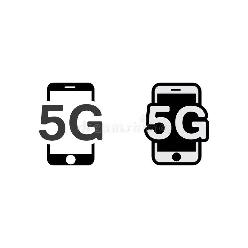 Smart Phone Icon Logo Design and Vector Illustration Stock Illustration ...