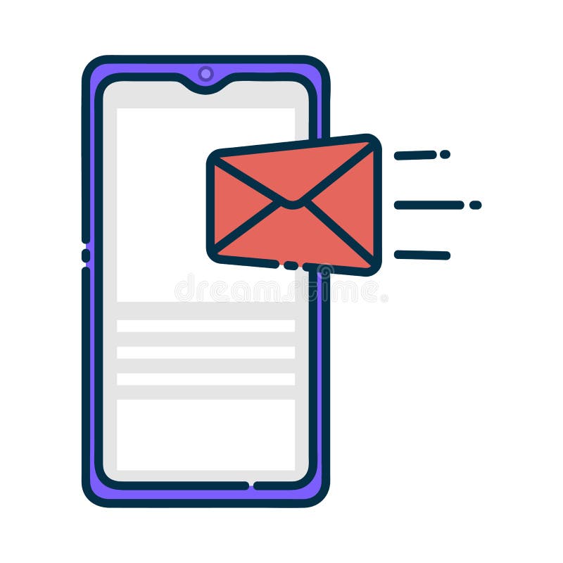 Smart Phone Icon with a Modern Style Stock Vector - Illustration of ...