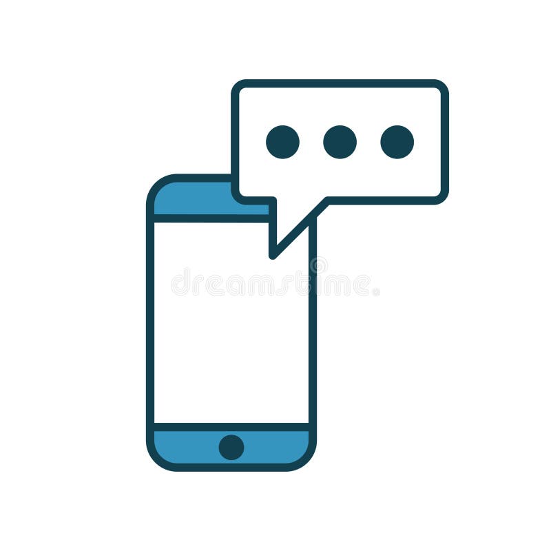 Smart Phone Icon Vector on Trendy Design Stock Vector - Illustration of ...