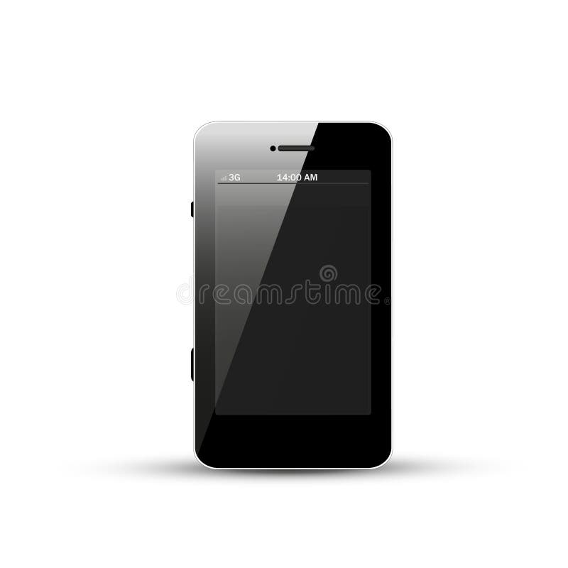 Smart phone illustration stock vector. Illustration of smartphone ...
