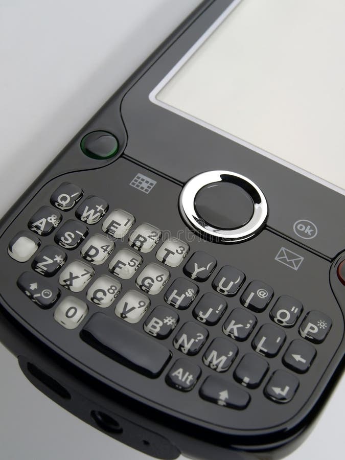 Smart Phone Keypad Angle View Right Stock Photo - Image of ...