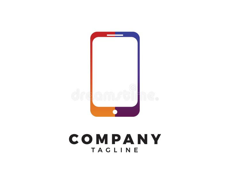 Smart Phone Logo Template Design Stock Vector - Illustration of cell ...