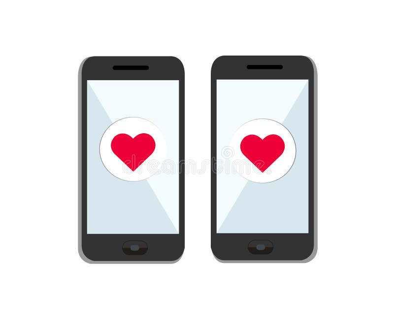 Smart Phone Lover Icon Vector Stock Vector - Illustration of design ...