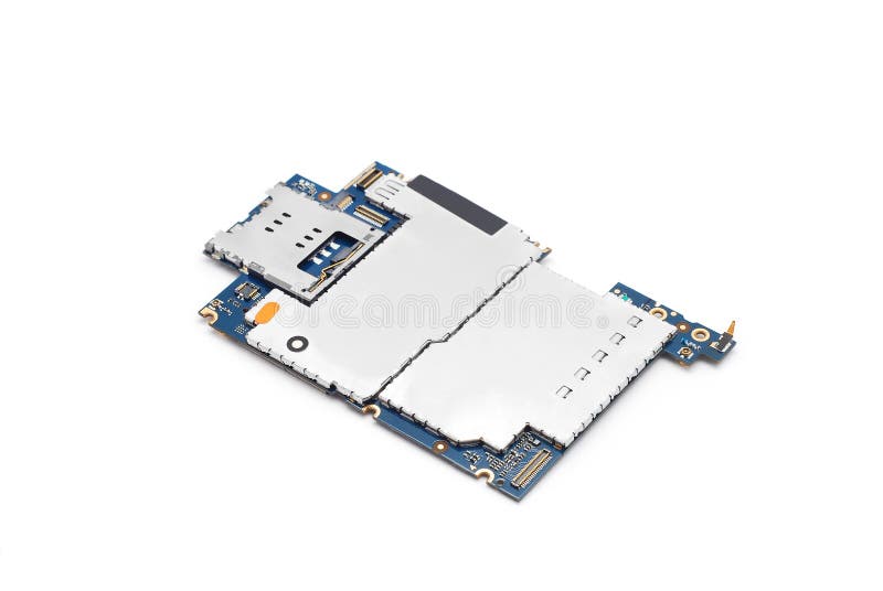 Isometry Disassembled Smartphone Stock Photo - Image of chamber ...