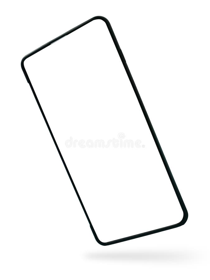 Smart Phone Mock Up, Empty Blank Gadget Device Screen Template, Cut Out ...