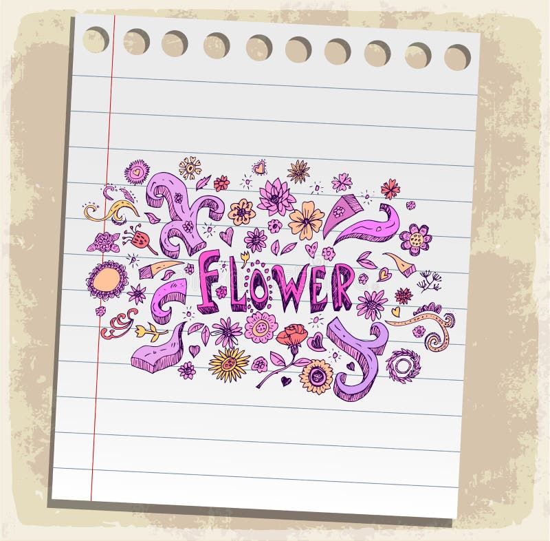 Smart Phone on Paper Note, Vector Illustration Stock Vector ...