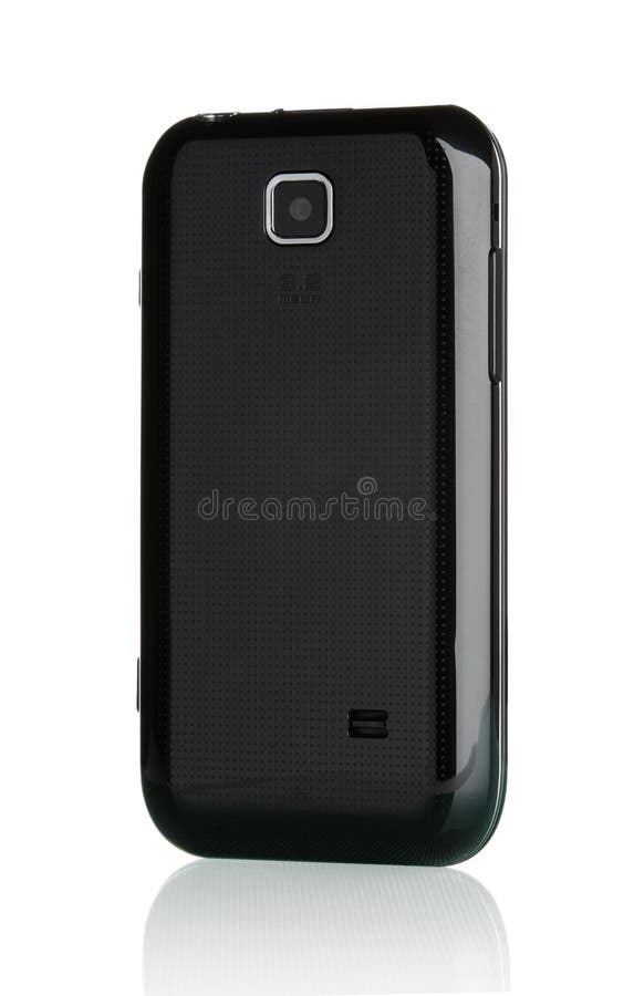 Smart Phone Rear Side with Camera Stock Image - Image of numbers, phone ...