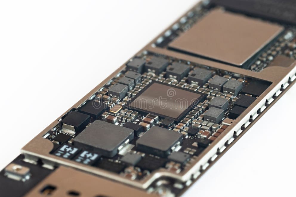 Smart Phone Tablet Components, Circuit Board from the Modern Mobile ...