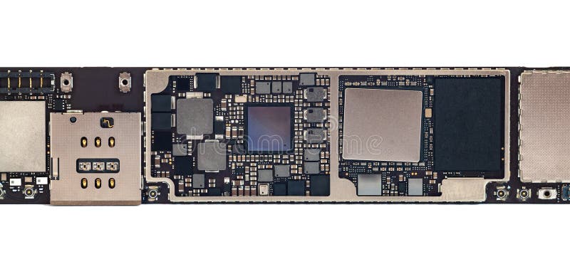 Smart Phone Tablet Components, Circuit Board from the Modern Mobile ...