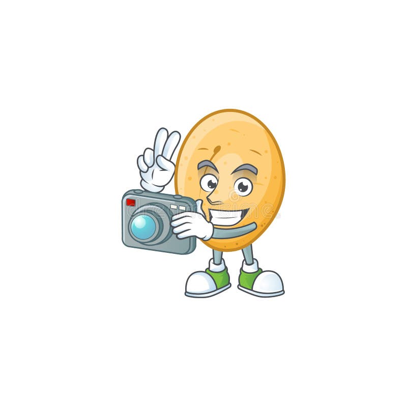 3d Potato photographer stock illustration. Illustration of vegetable ...