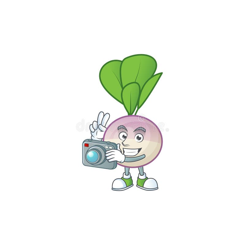 Picture of Turnip Cartoon Character with Angry Face Stock Vector ...