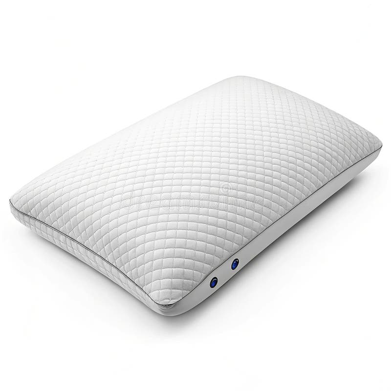 Smart Pillow with Sleep Tracking and Temperature Control Stock ...