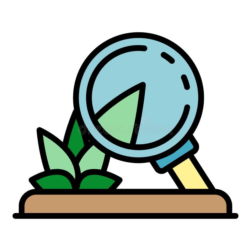 Smart Plant Control Icon Color Outline Vector Stock Vector ...