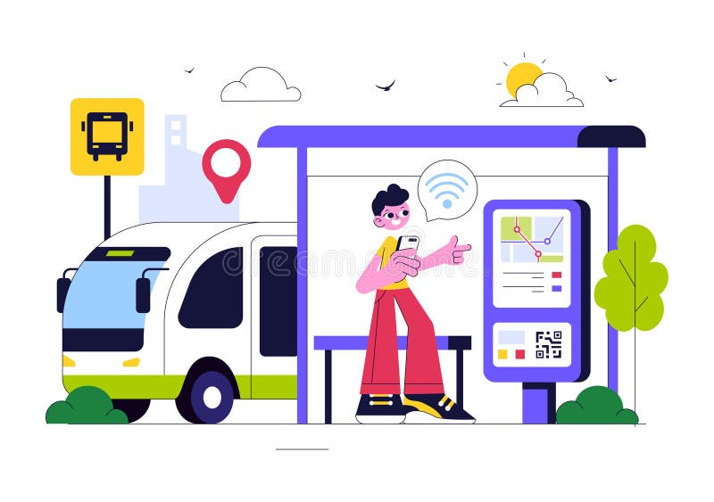 Public Transport System Stock Illustrations – 10,332 Public Transport System Stock Illustrations ...