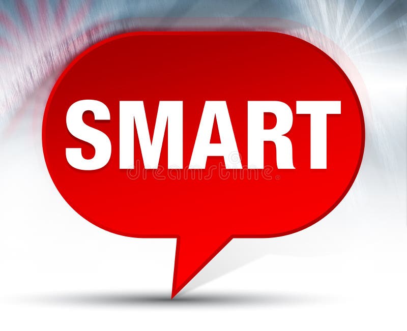 Smart Red Bubble Background Stock Illustration - Illustration of latest ...