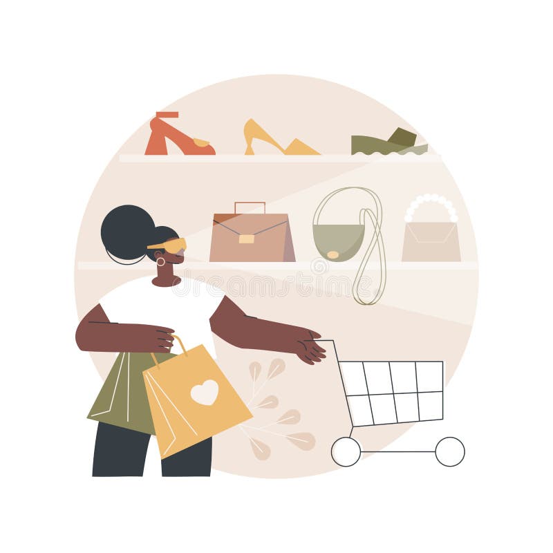 Smart Retail Abstract Concept Vector Illustration. Stock Vector ...