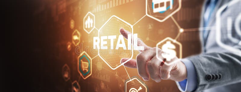 Smart Retail and Omni Channel Concept Stock Image - Image of customer ...