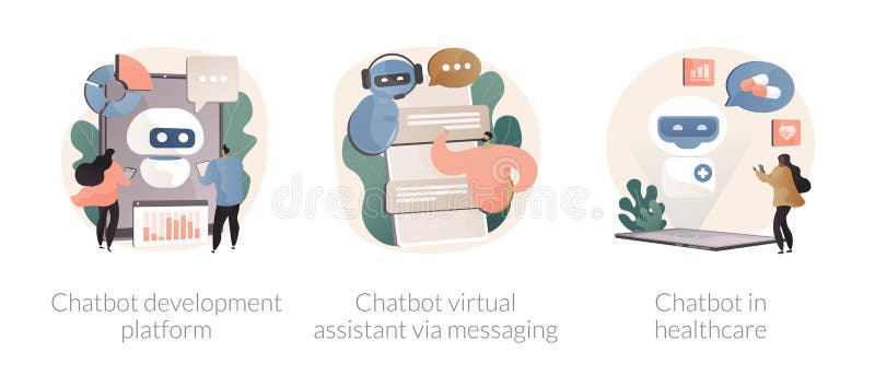 Smart Robot Abstract Concept Vector Illustrations. Stock Vector ...