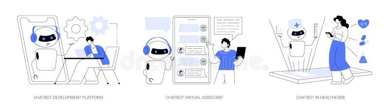Smart Robot Abstract Concept Vector Illustrations. Stock Vector ... Smart Robot Abstract Concept Vector Illustrations. Stock Vector ...
