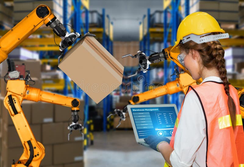 Smart Robot Arm Systems for Innovative Warehouse and Factory Digital ...